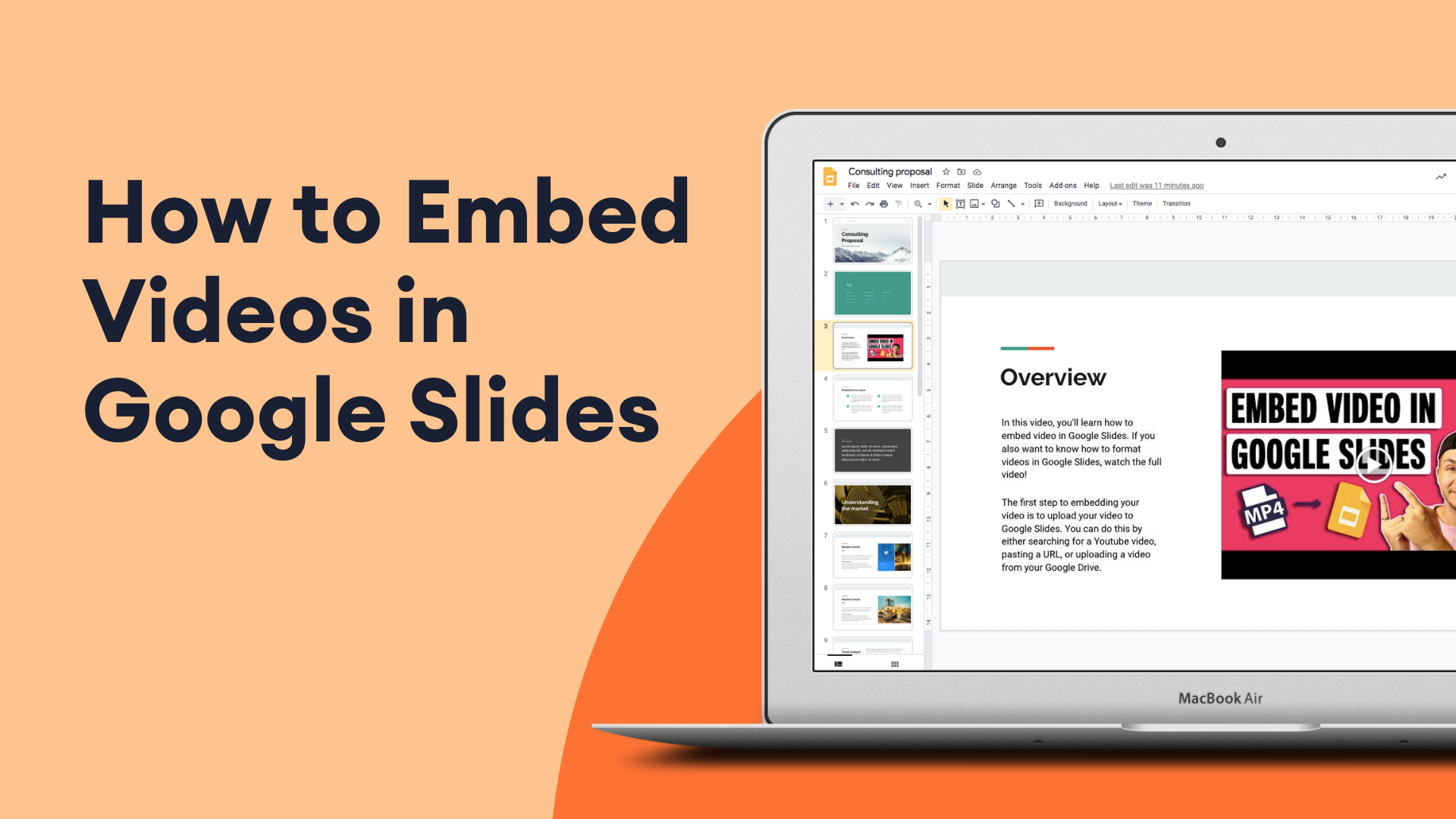 How To Put Edit And Loop A Video In Google Slides Super Quick 