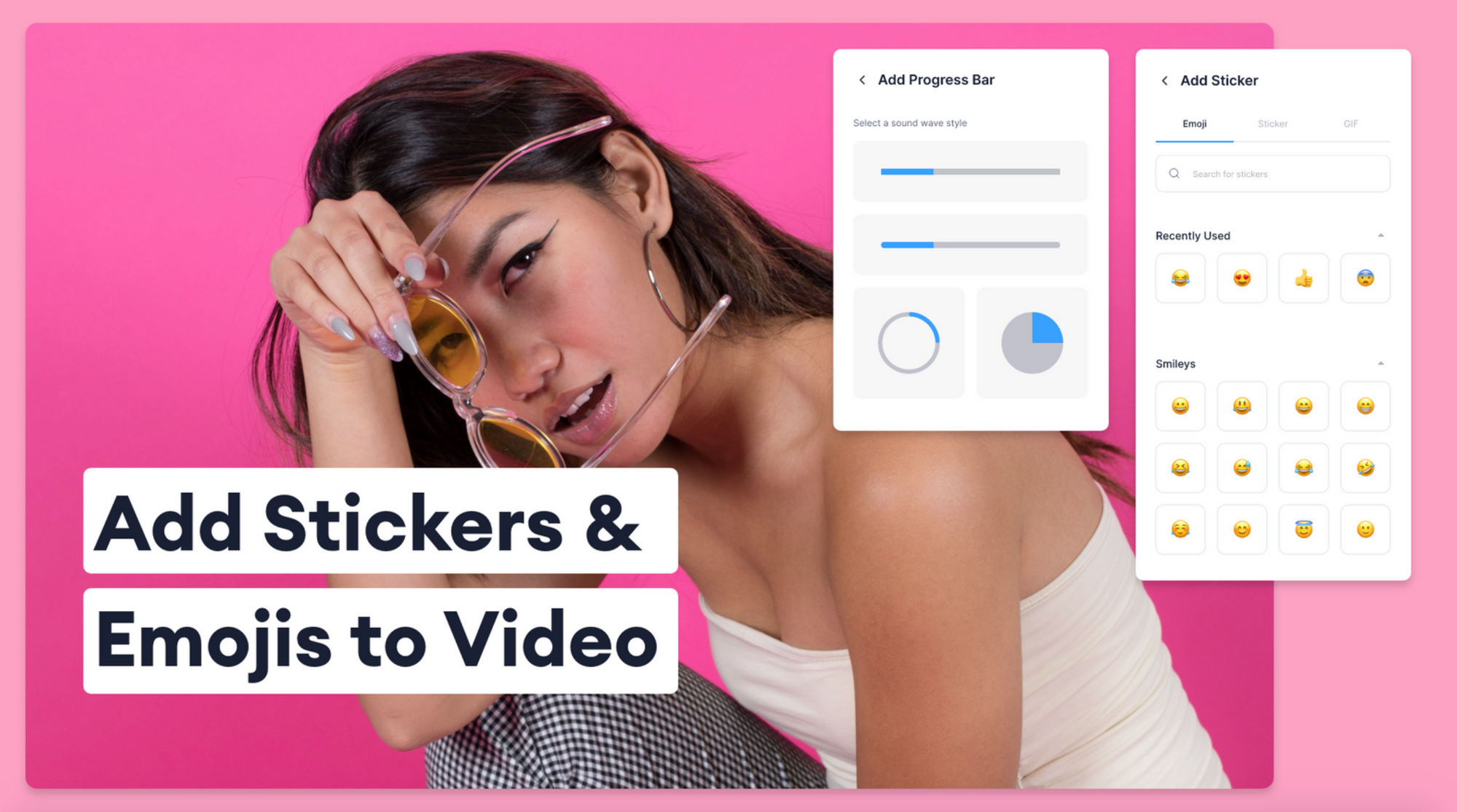 How To Add Stickers Emojis To Videos For Free Super Easy 